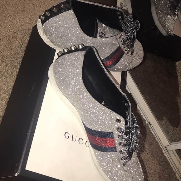 Gucci | Shoes | Authentic Sparkle Gucci Mens Shoes | Poshmark